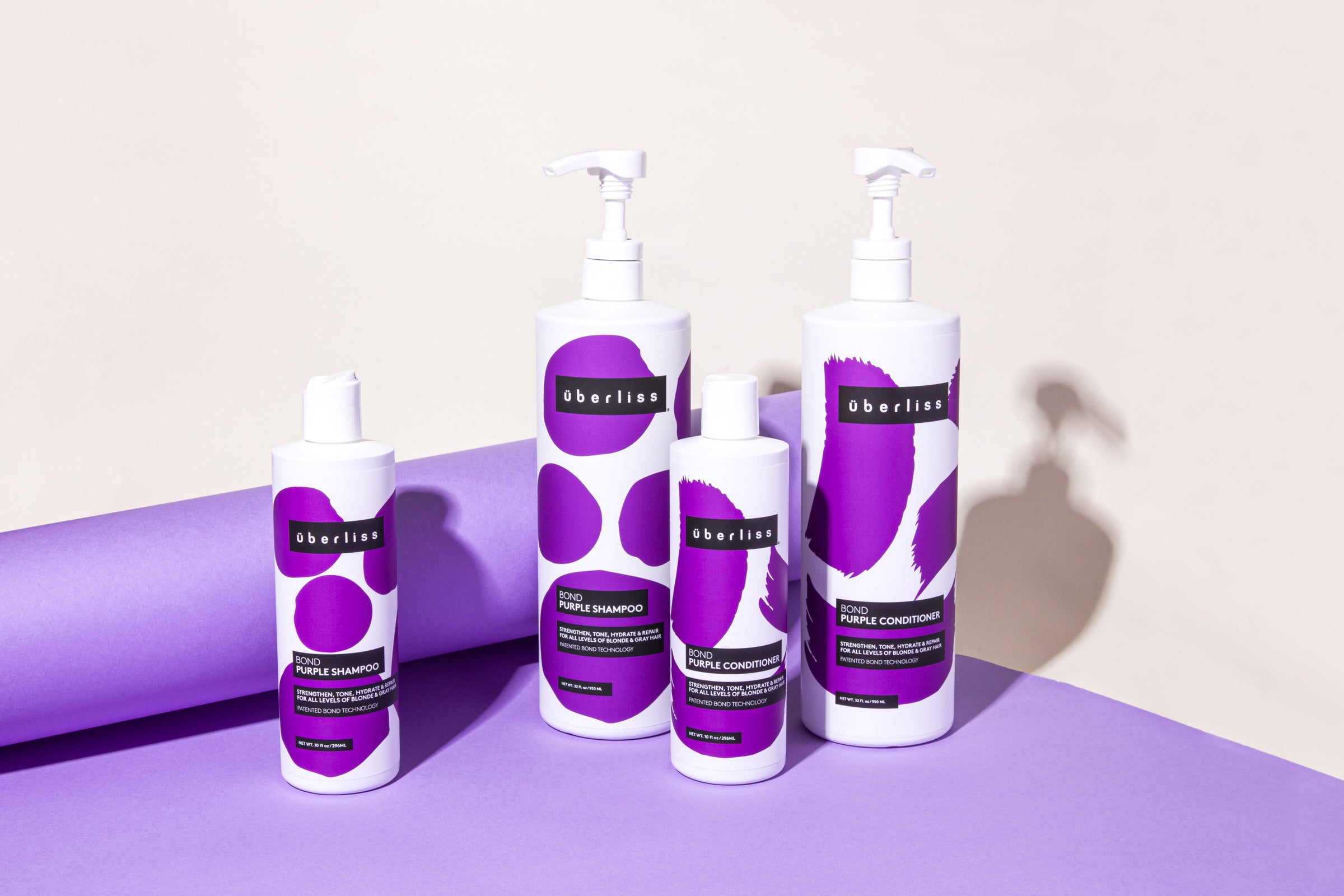 Bond Purple Shampoo - 10 oz - with Green Tea & Apple – Uberliss.com