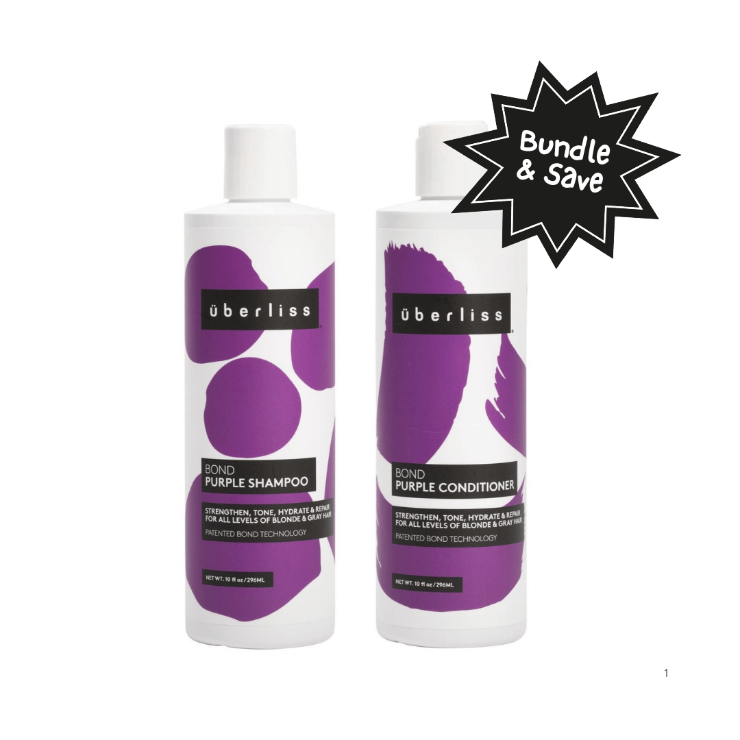 Bond Purple Shampoo and Conditioner 10 oz – uberliss